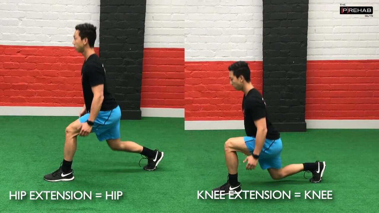 Lunges - How to Load the Hip vs Knee - [P]rehab