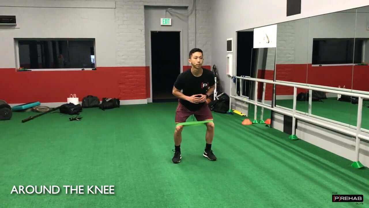 Knee Vs Ankle Vs Foot Band Placement For Side Steps - [P]rehab
