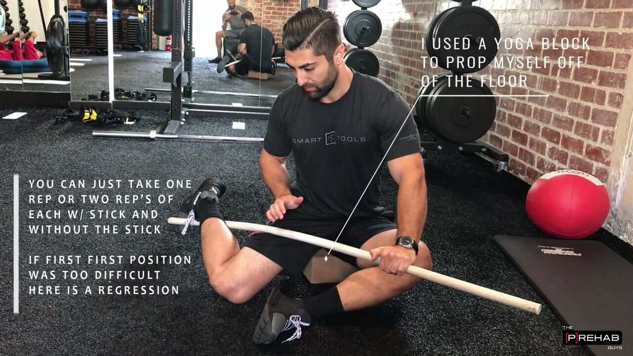 Hip Internal Rotation Mobilization - [P]rehab