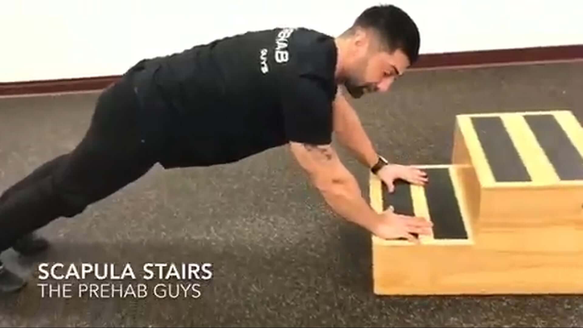 Scapular Step Ups - [P]rehab
