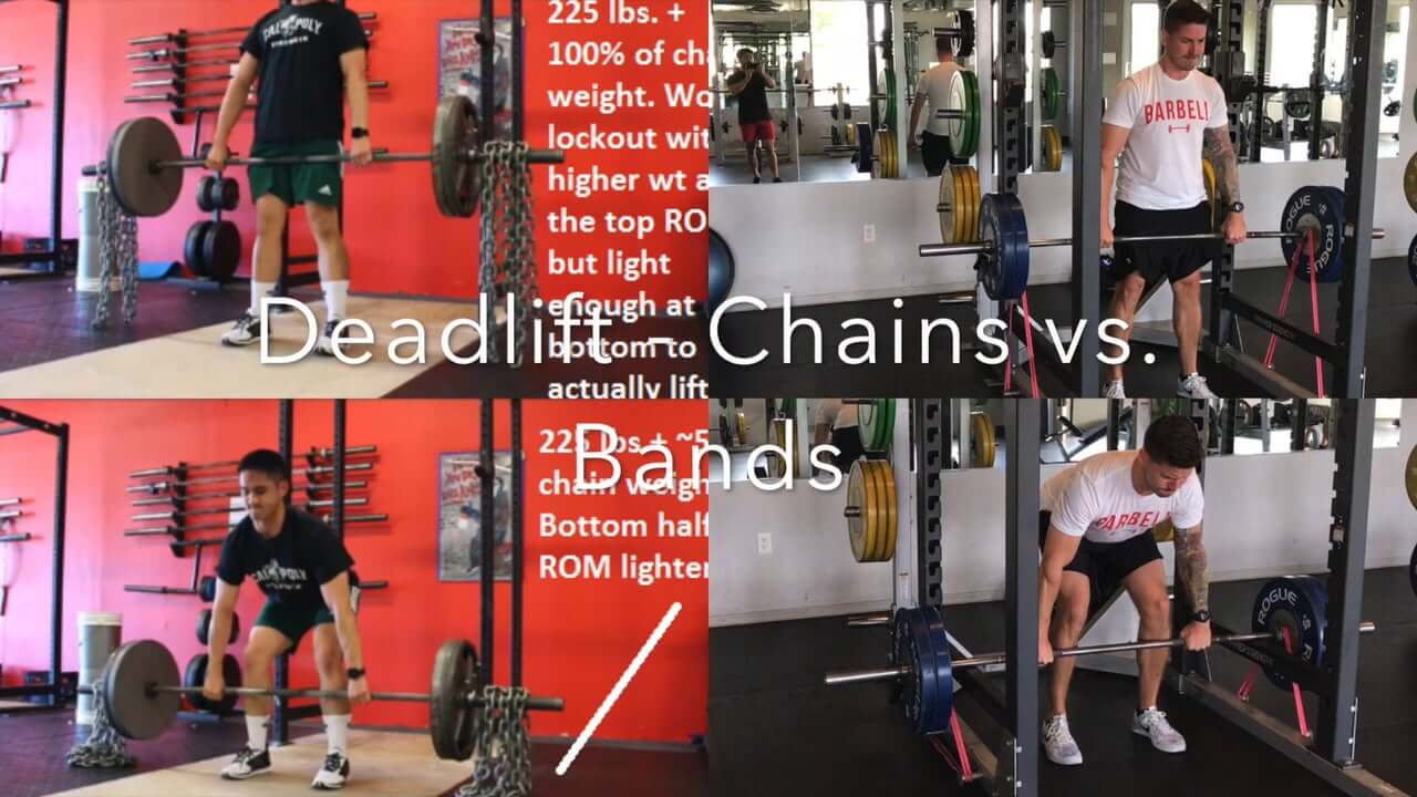 Deadlifts With Chains Versus Superbands - [P]rehab