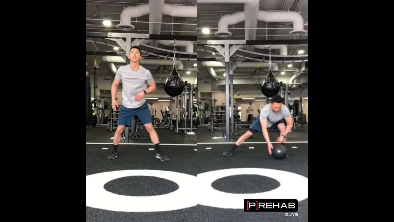 Curtsey Lunge to Lateral Lunge Combo Variations - [P]rehab