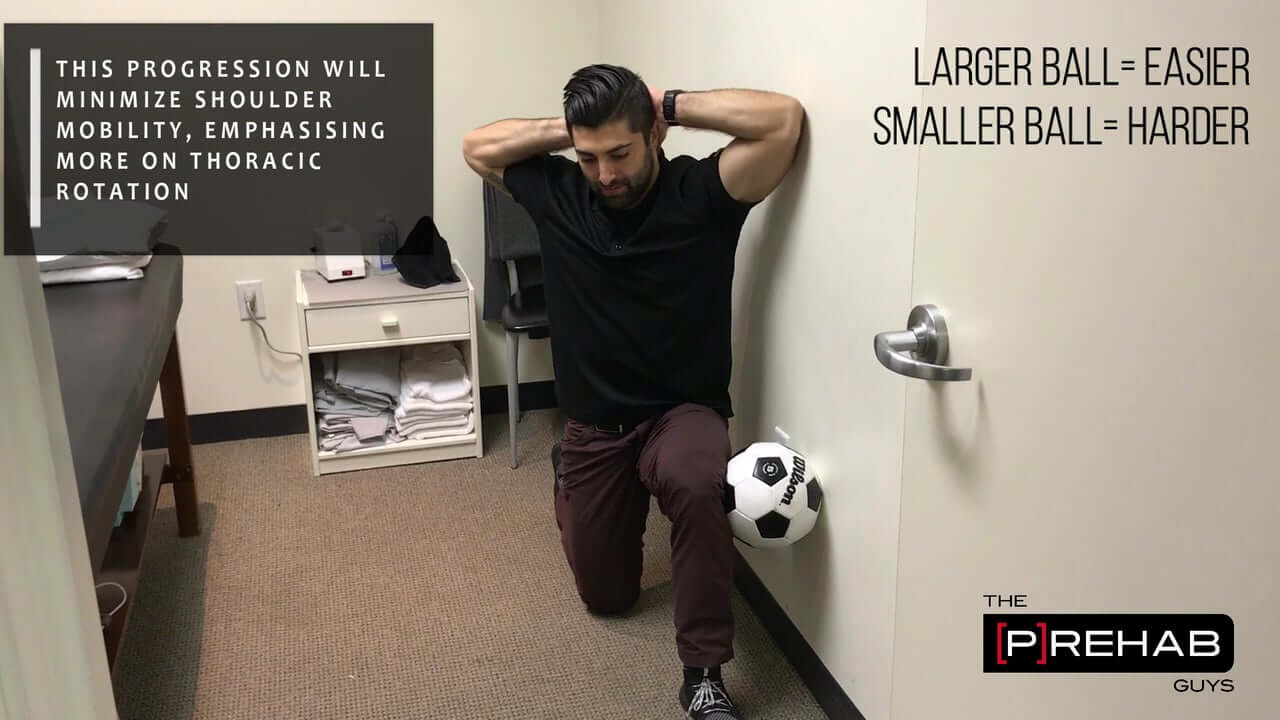 Thoracic Spine Active Rotation - [P]rehab