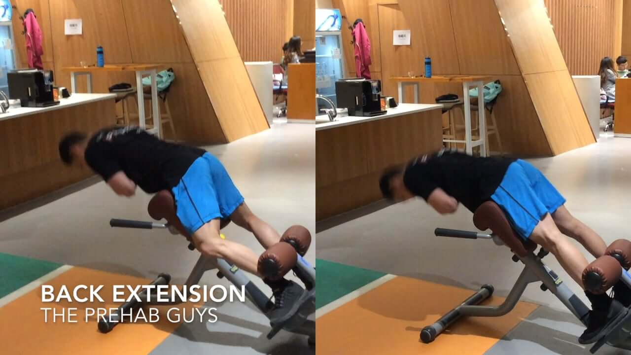 Romanian Chair Back Extension - [P]rehab