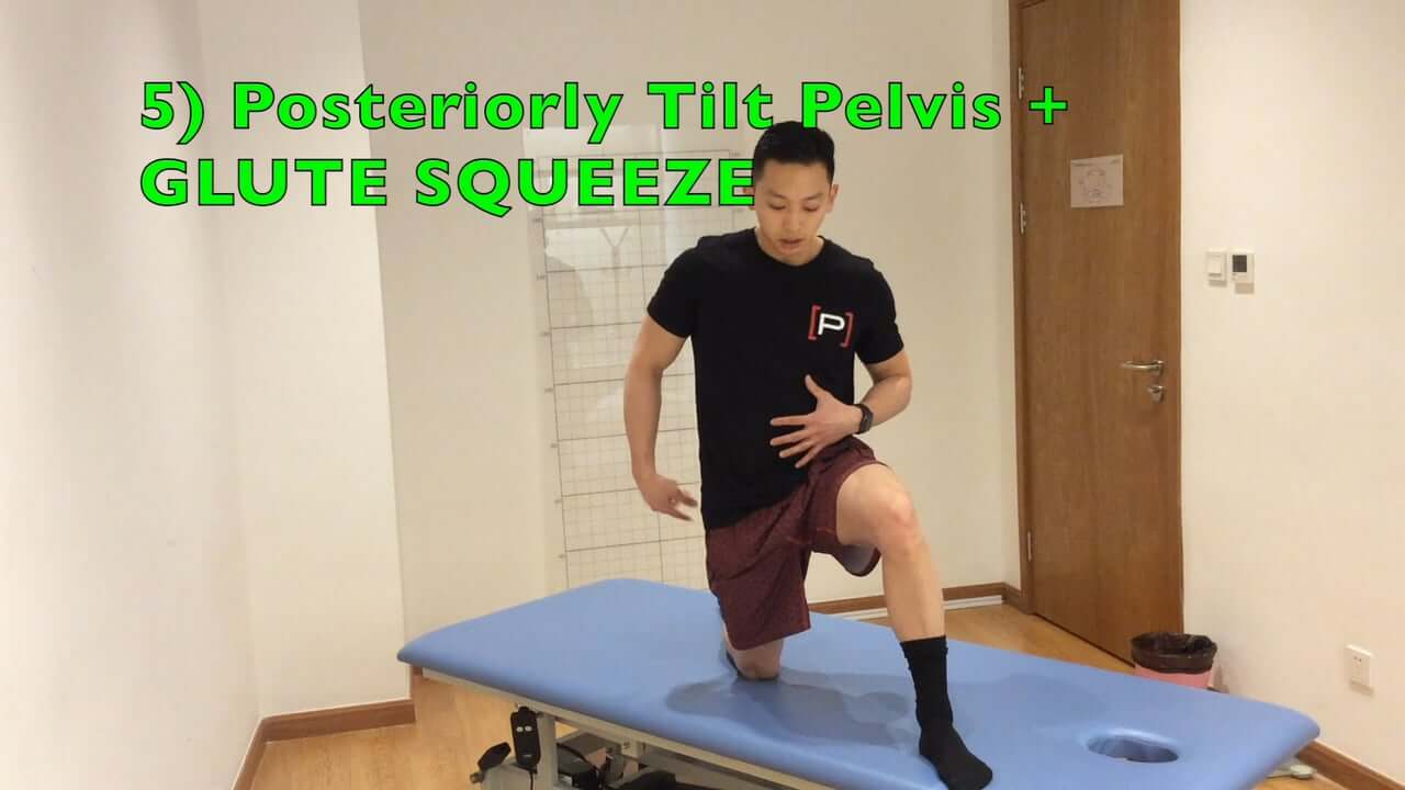 Half Kneeling Hip Flexor Stretch - [P]rehab