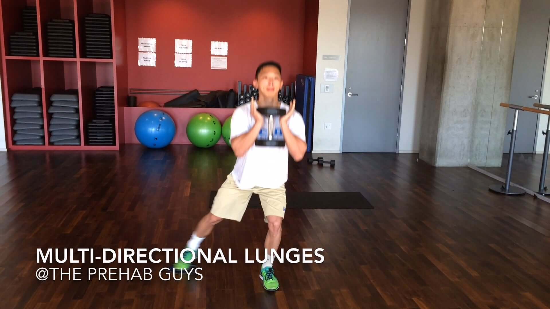 Multi-Directional Lunges For Improving Ankle Strength - [P]rehab