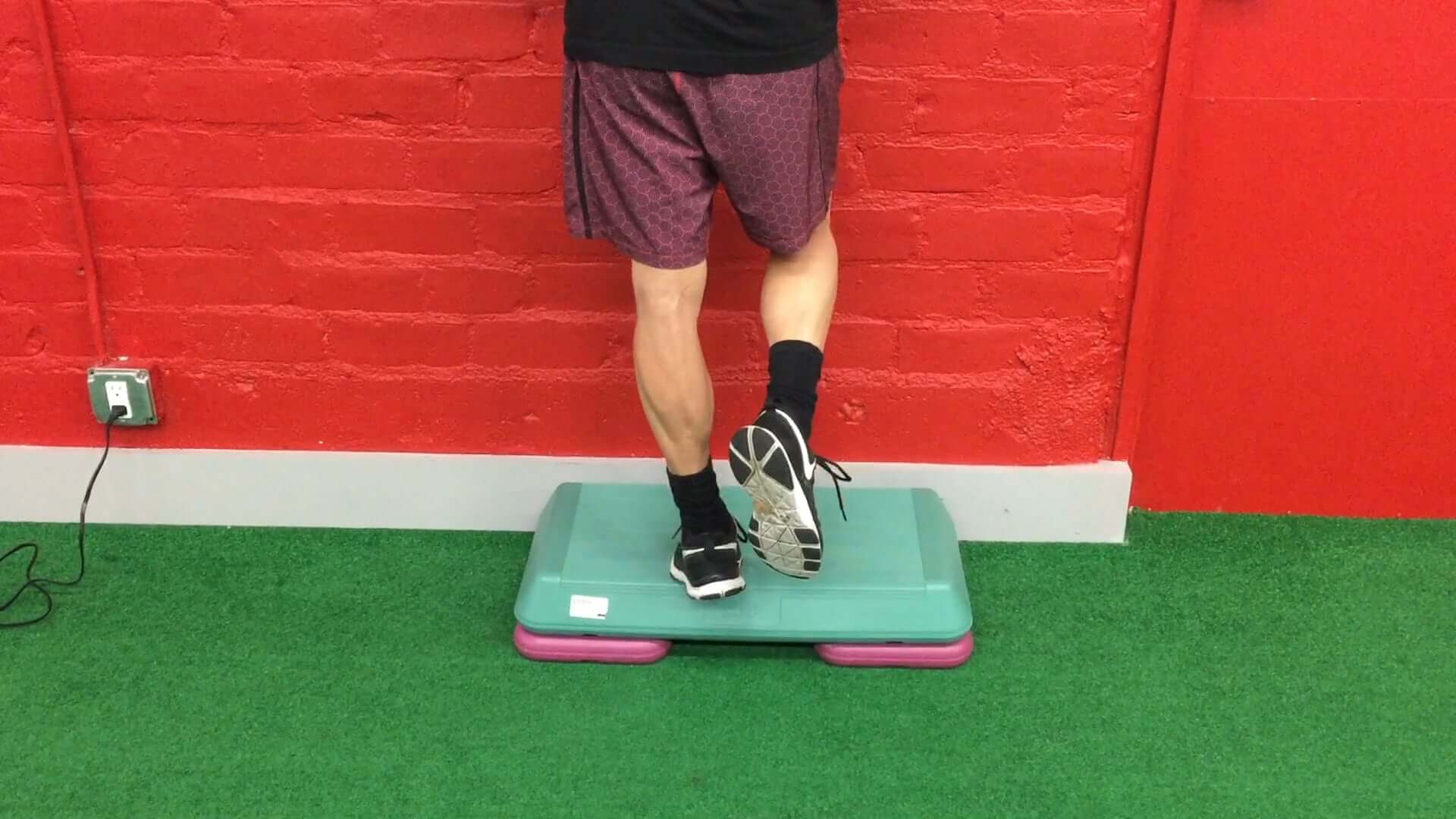 Single Leg Heel Lowering Eccentrics - [P]rehab