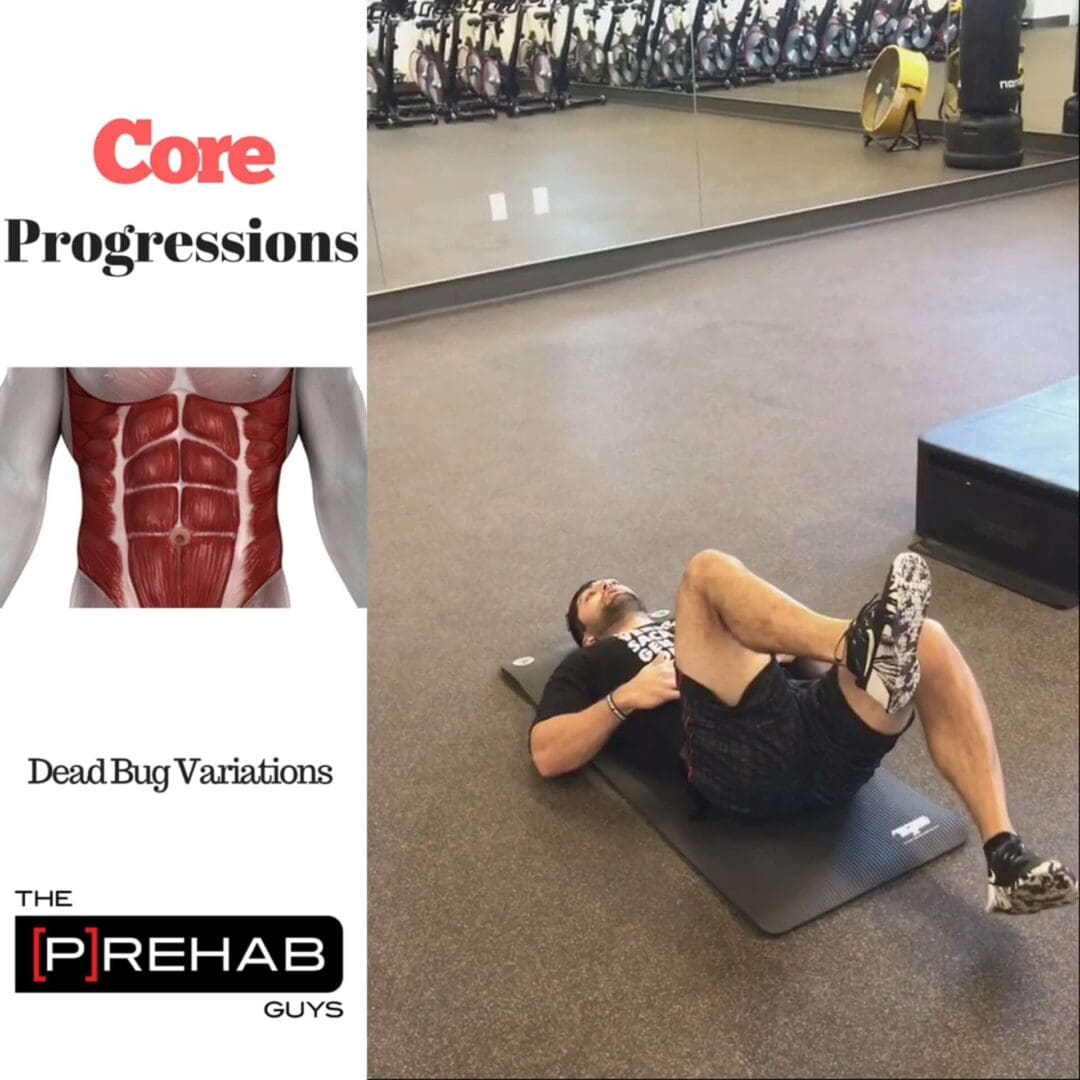 Dead Bug + Progressions - [P]rehab