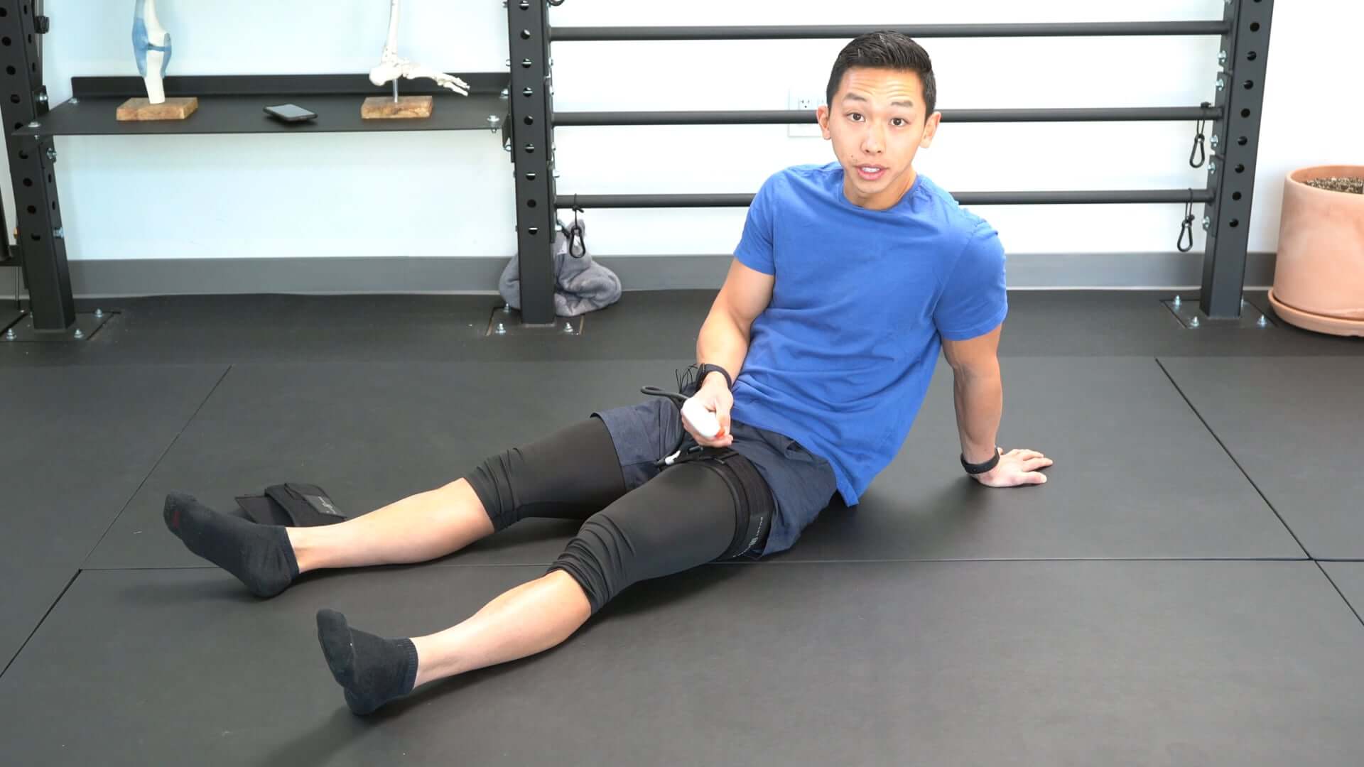 Smart Cuffs BFR Leg Application - [P]rehab
