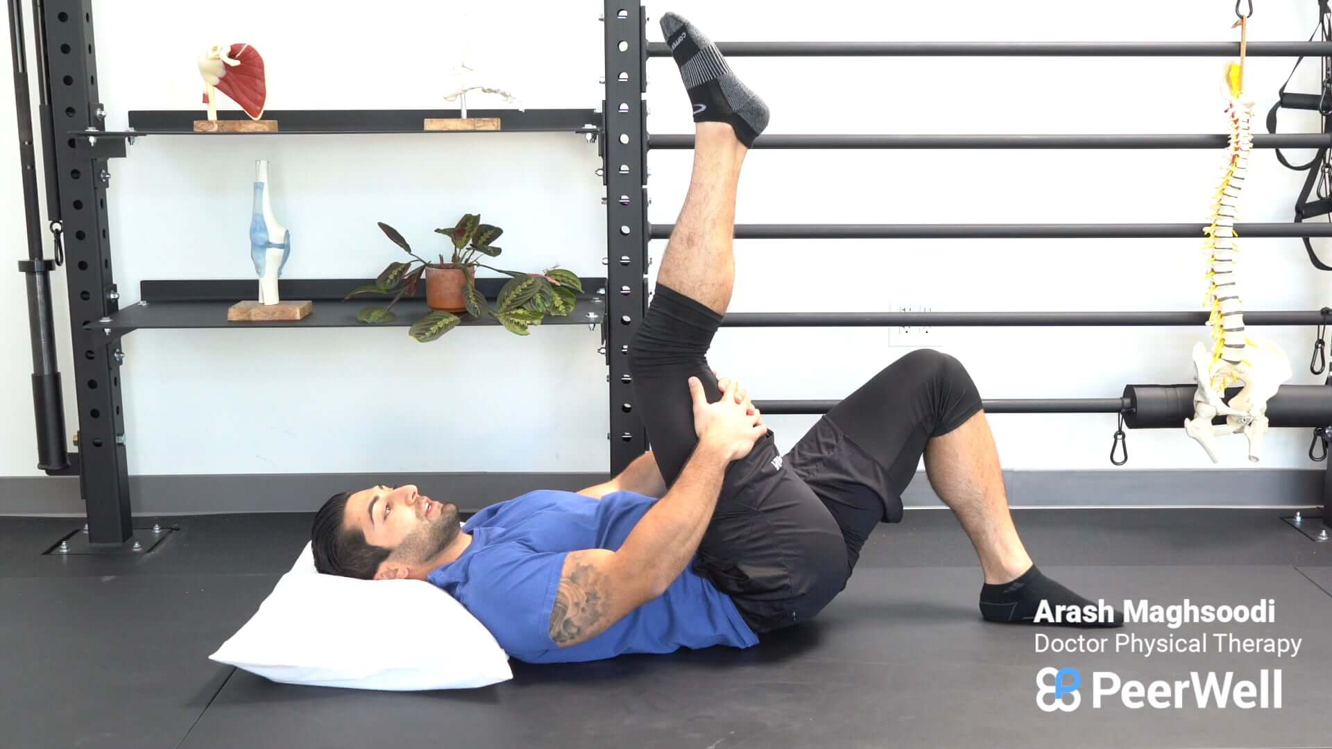 Ipsilateral Supine Nerve Gliders - [P]rehab