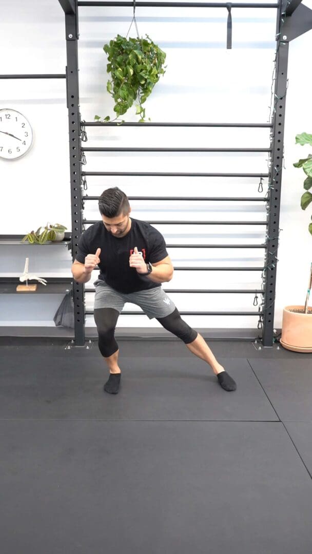 Lateral Lunge Hold - [P]rehab