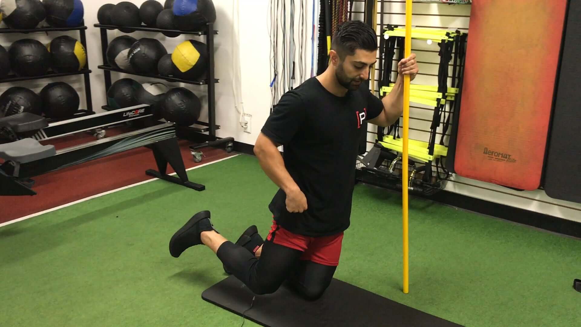 Hip End Range Hold In Flexion, Abduction, And Extension - [P]rehab
