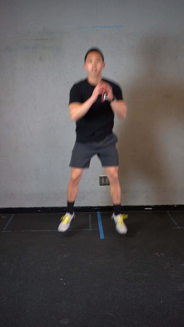 Counter Movement Rotational Vertical Jump Right (Quarter Turn) - [𝗣]𝗥𝗲𝗵𝗮𝗯