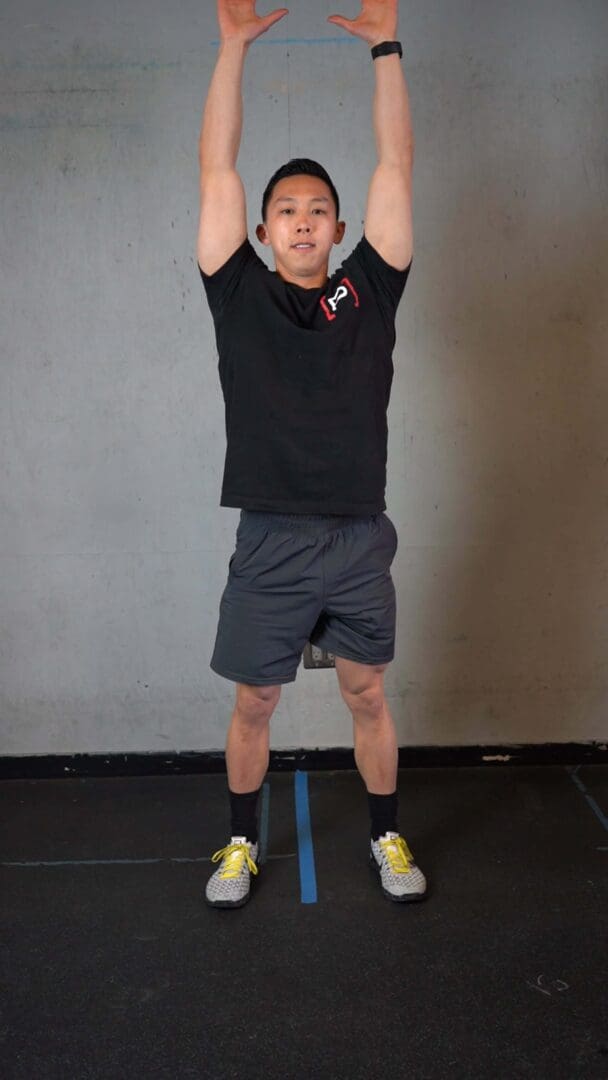 Triple Extension To Drop Squat With Mini Landing - [P]rehab