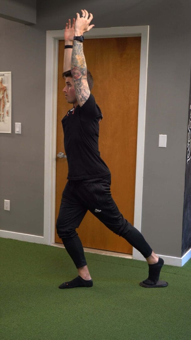 Standing Hip Extension - Slider - [P]rehab