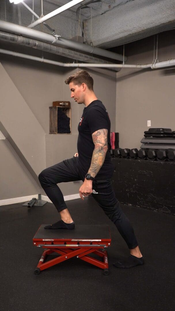Standing Hip Flexor Stretch - Dynamic - [P]rehab