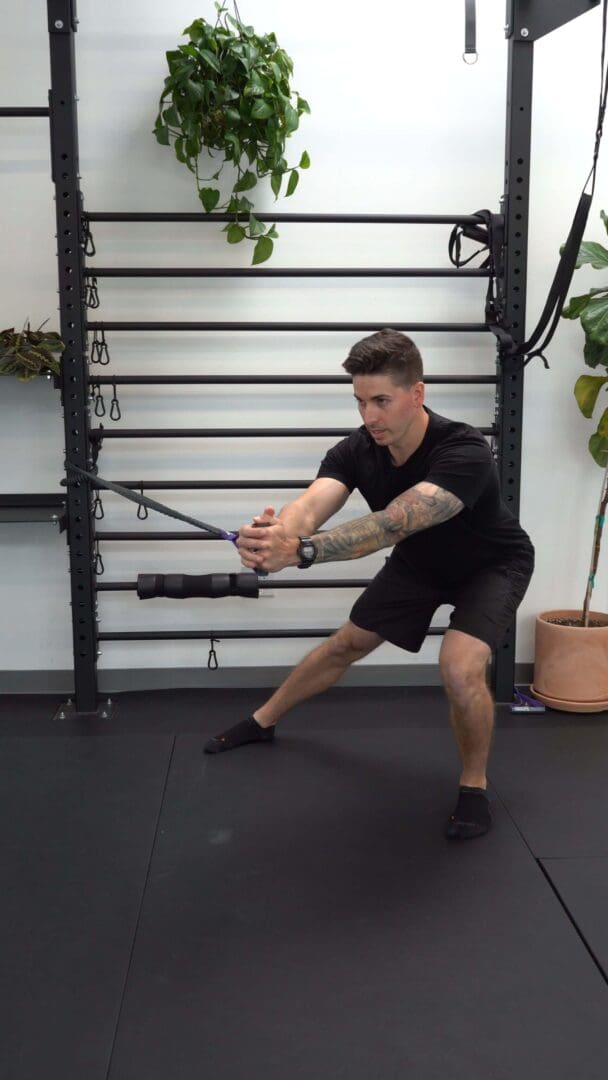 Lateral Lunge Pallof - Press - [P]rehab