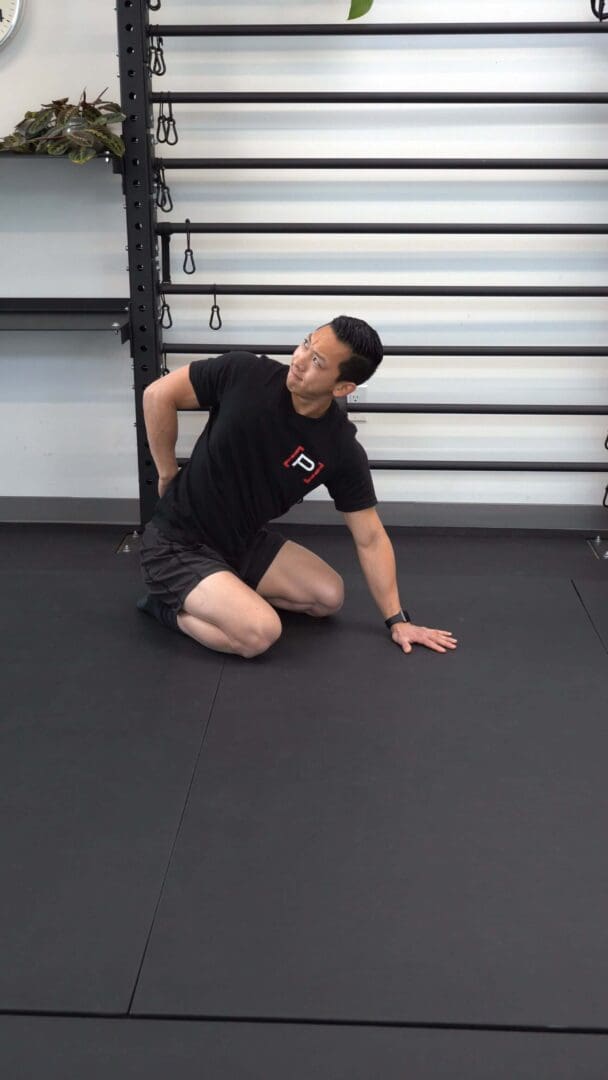Quadruped Open Book - Hand Behind Back - [P]rehab