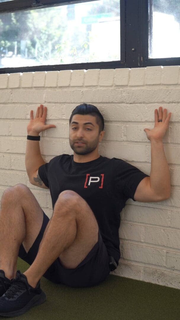 Seated Wall Angel - [P]rehab