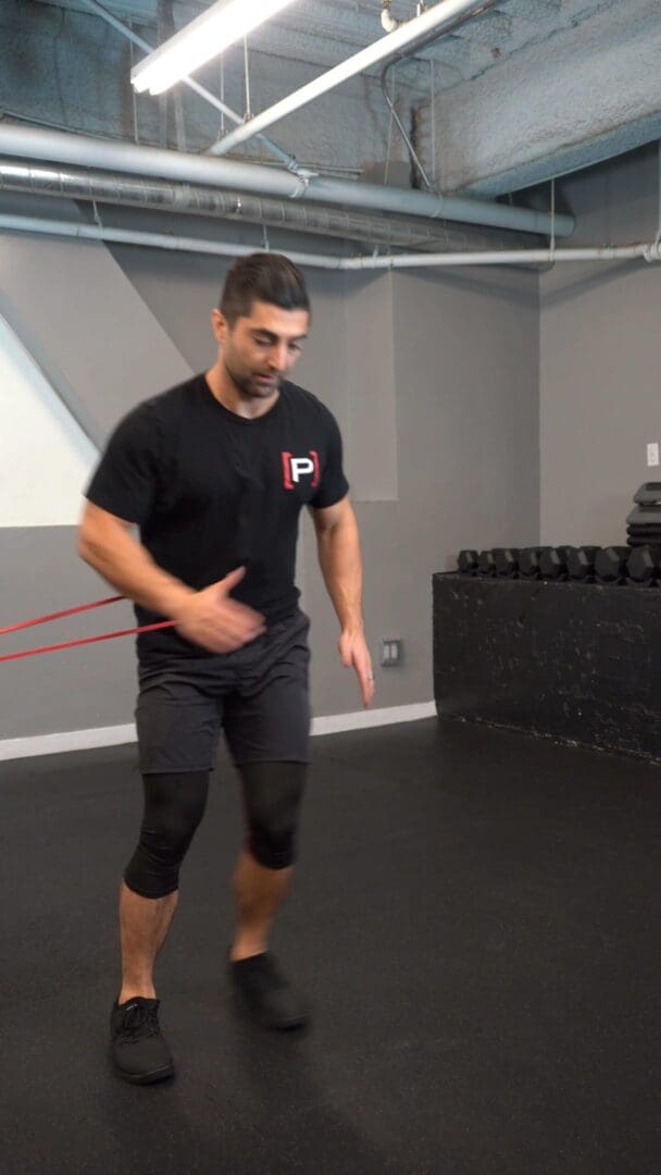 Lateral Lunge - Band - [P]rehab