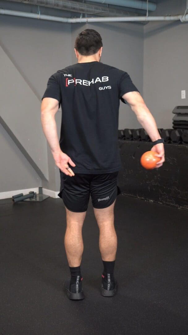 Scapula Retraction Ball Toss - [P]rehab