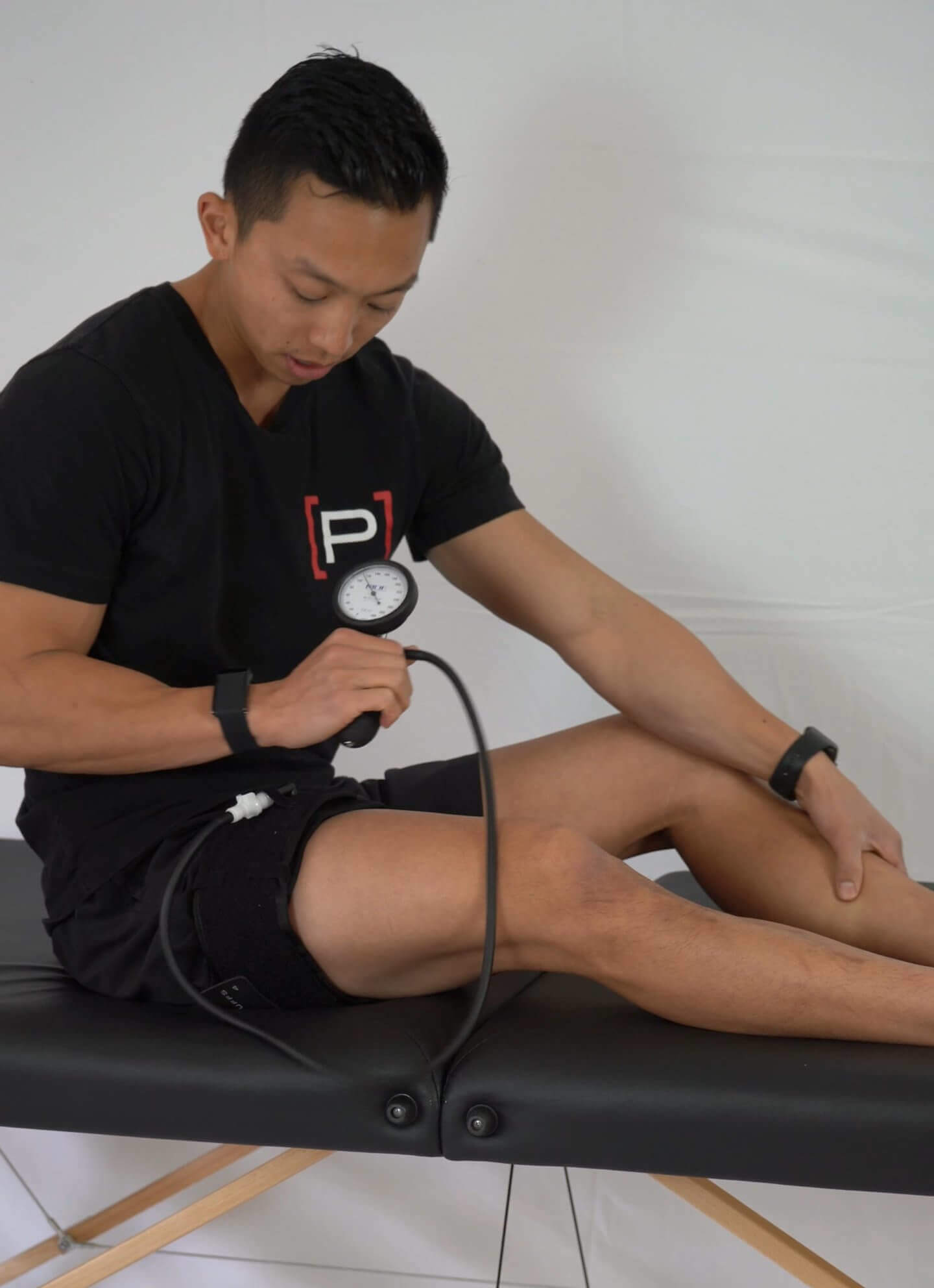 Lower Body BFR Application - [P]rehab