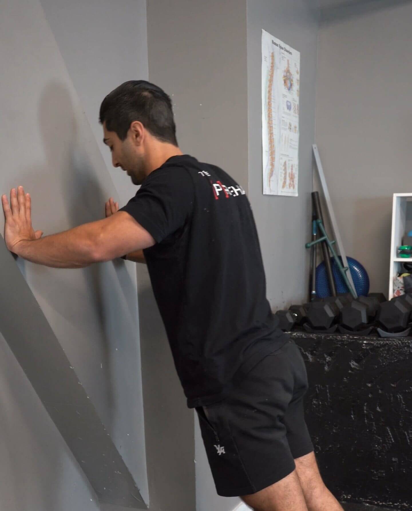 Wall Push Up - [P]rehab