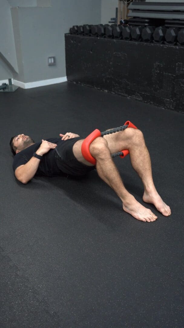 Isometric Bridge - Hip Abduction, Band - [P]rehab