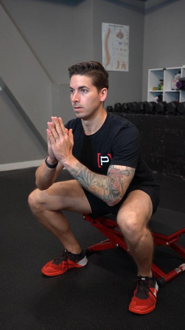 Sit Squat Isometric - [P]rehab