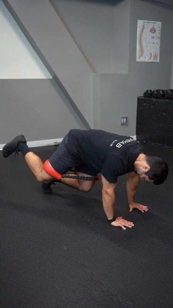 Bear Crawl Fire Hydrant - Band - [P]rehab