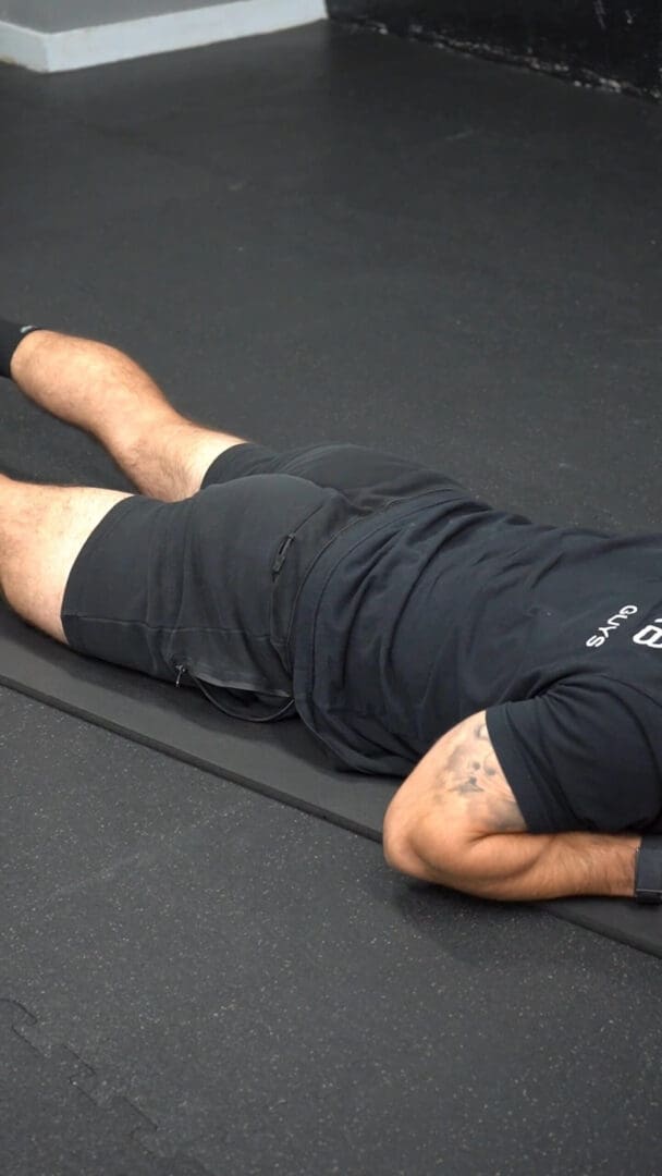 Prone Glute Squeeze - [P]rehab