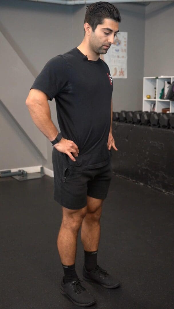 Standing Pelvic Tilt - [P]rehab