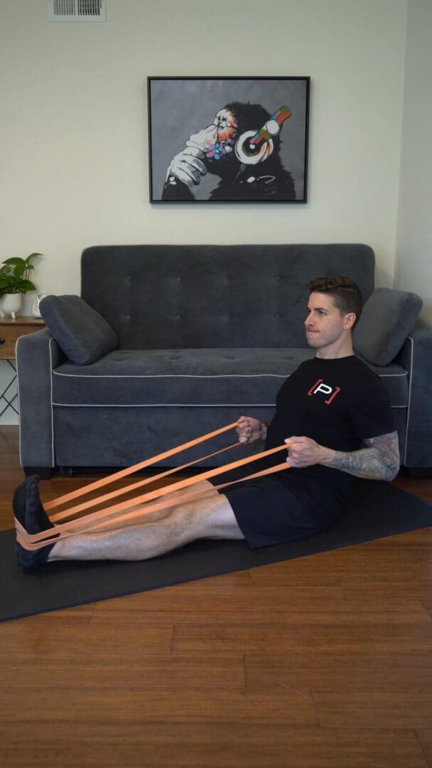 Long Sitting Row - Band - [P]rehab