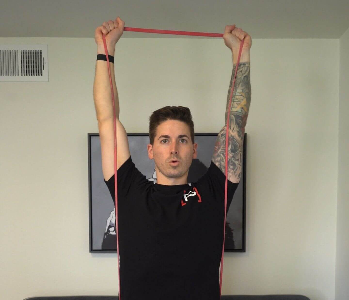 Overhead Press - Band - [P]rehab