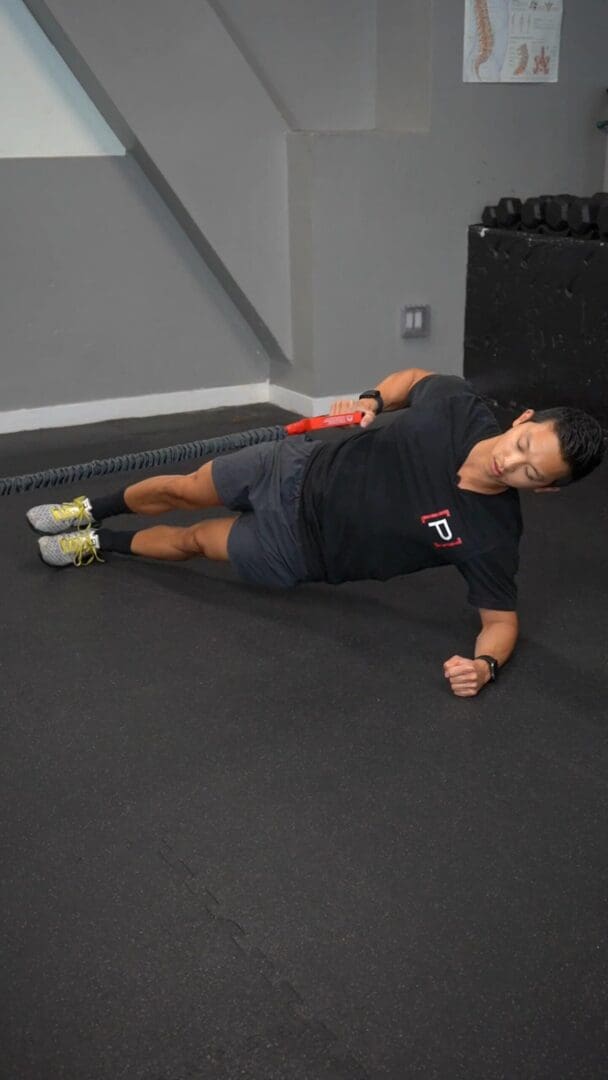 Side Plank Row - [P]rehab