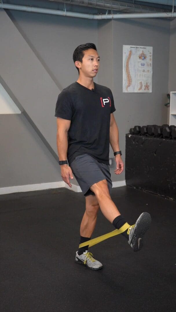Standing Straight Leg Raise - [P]rehab