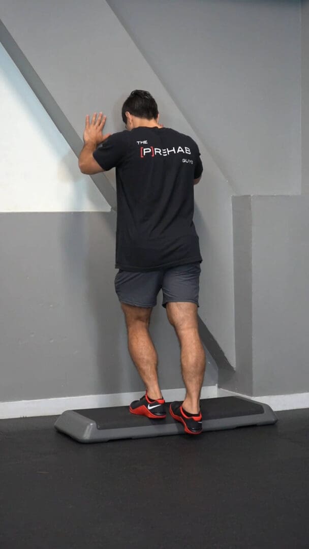 Calf Stretch - Off Step - [P]rehab