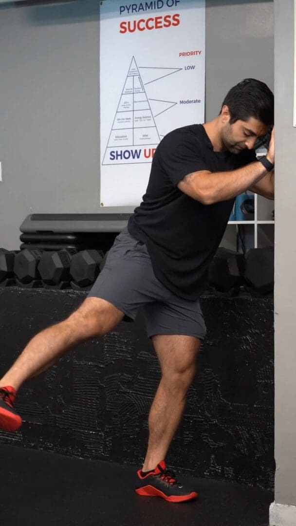 Standing Hip Abduction - Wall Supported - [P]rehab