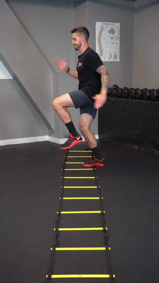 Lateral High Knees Agility Ladder at Kristin Knight blog