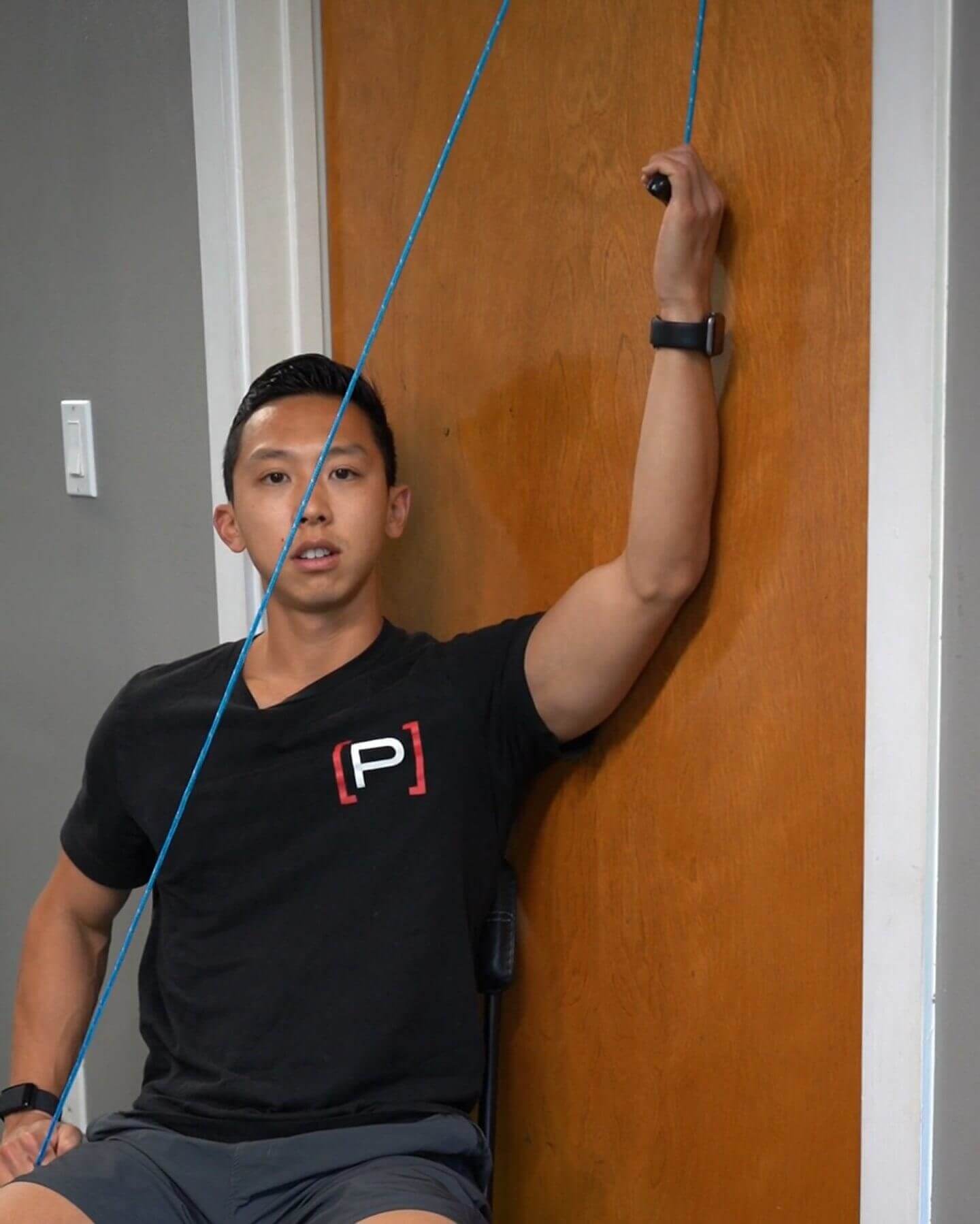 Shoulder Scaption - PROM, Pulley - [P]rehab