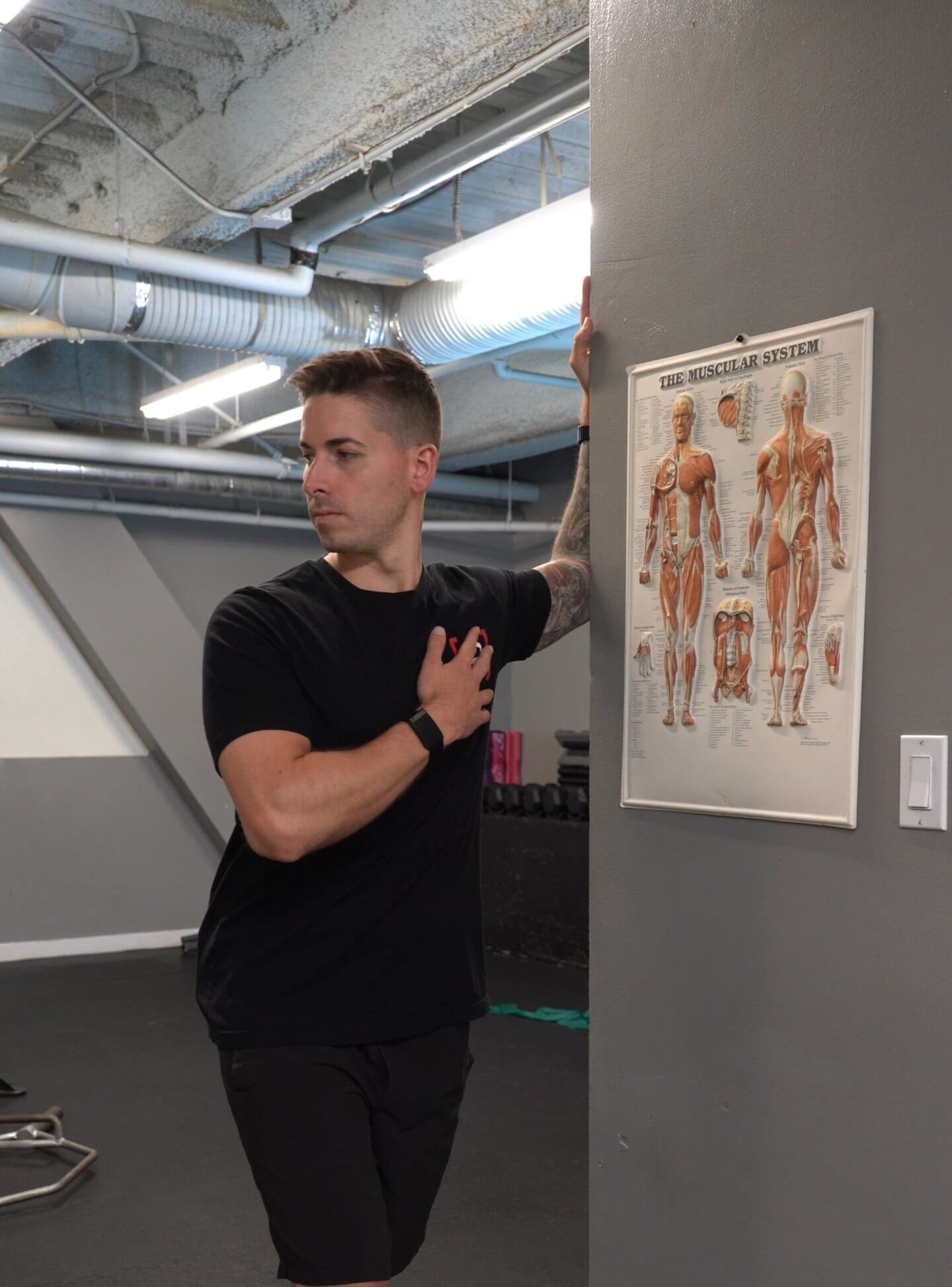 Pec Major Stretch - Head Turn - [P]rehab