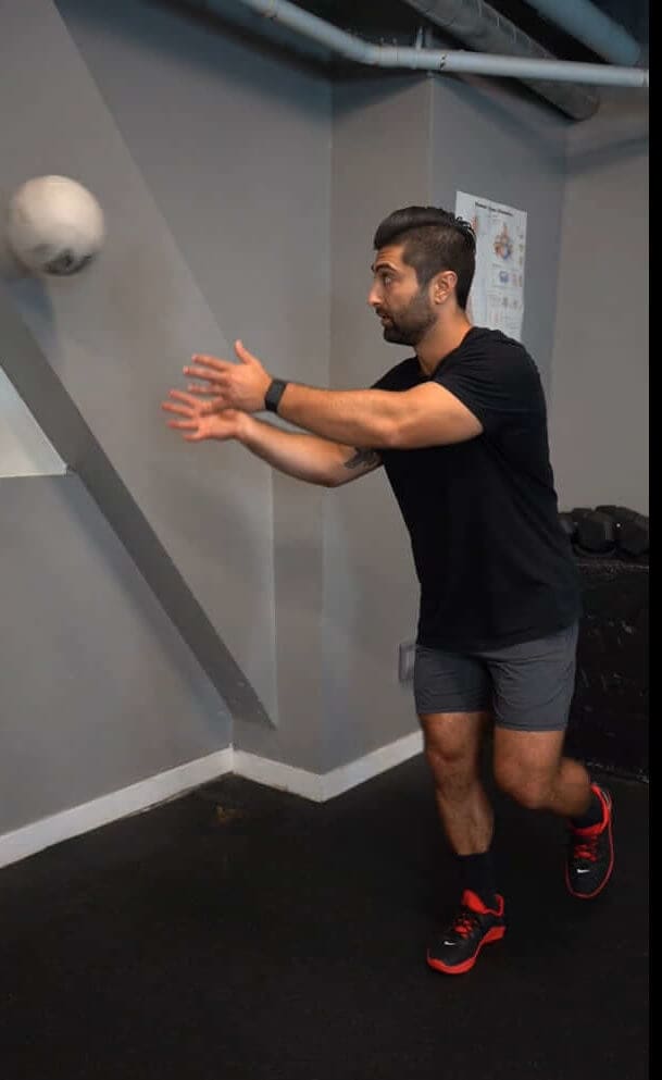 Single Leg Balance - Ball Toss, Lateral - [P]rehab