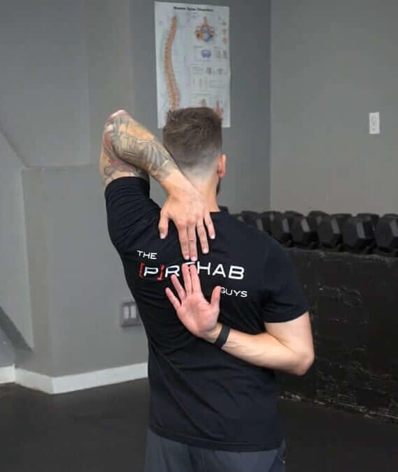 Tall Kneeling Apley Stretch - [P]rehab