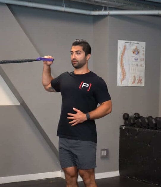 Shoulder External Rotation Walk Out - 90/90, Band - [P]rehab