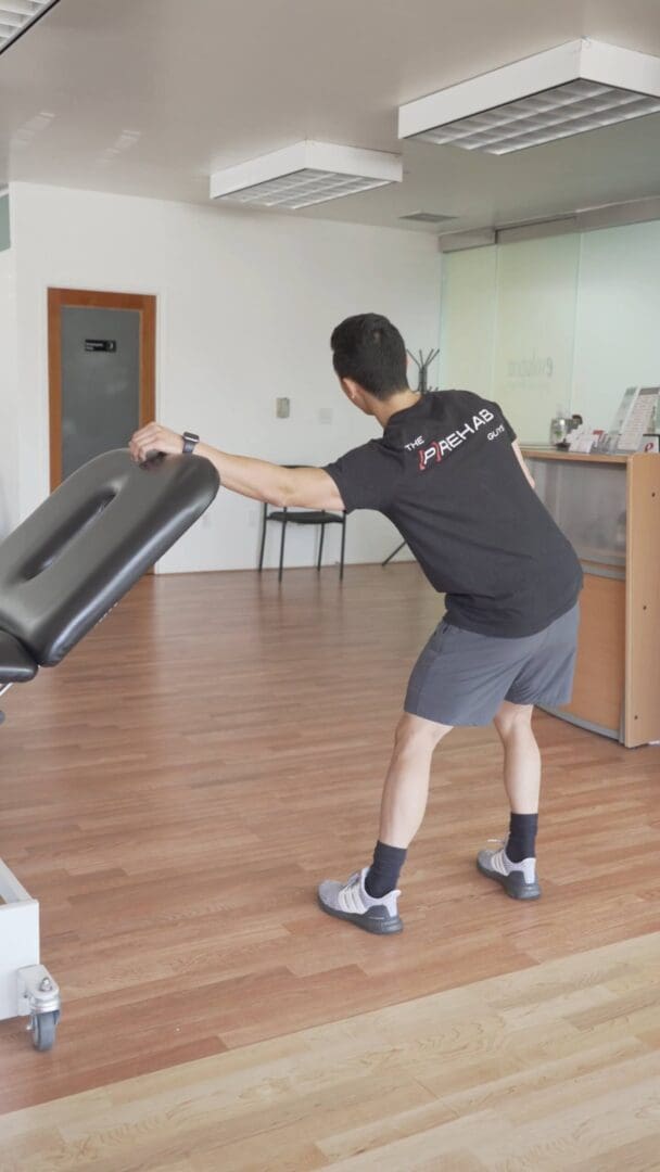 Shoulder Abduction Step Back - PROM - [P]rehab