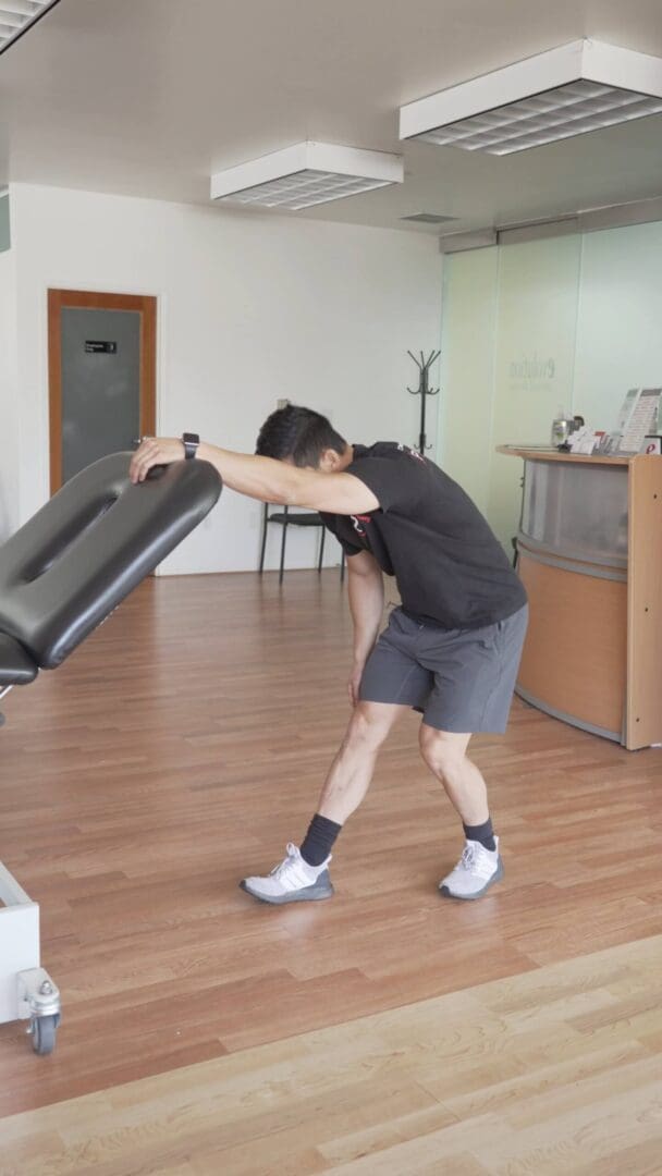 Shoulder Flexion Step Back - PROM - [P]rehab