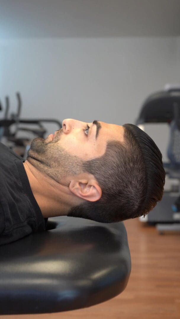 Supine Chin Tuck - Lift - [P]rehab
