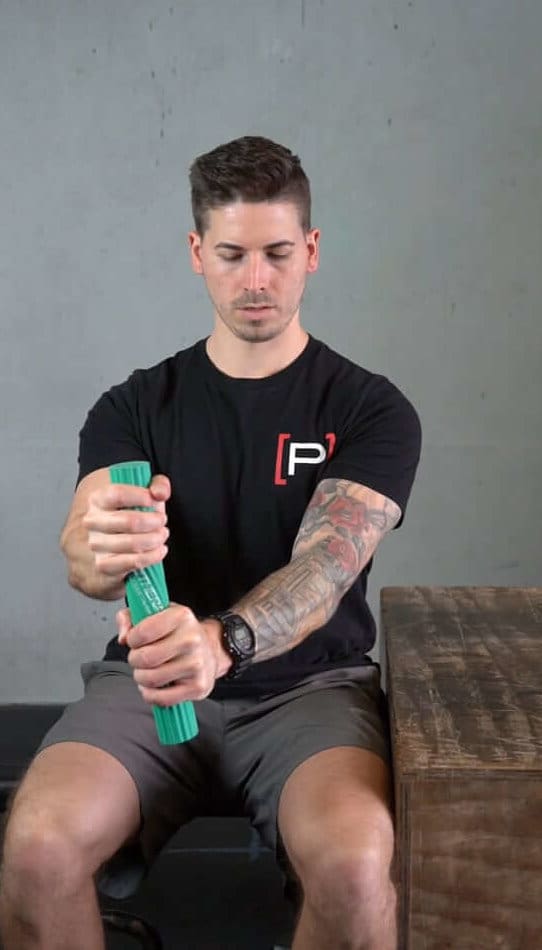 Wrist Extensor Isometrics - Flexbar, Elbow Straight - [P]rehab