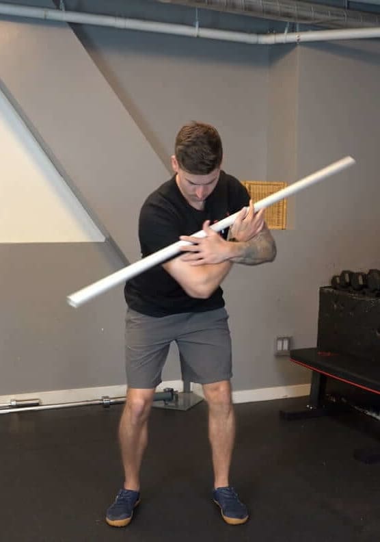 Dowel Golf Swing Drill - [P]rehab