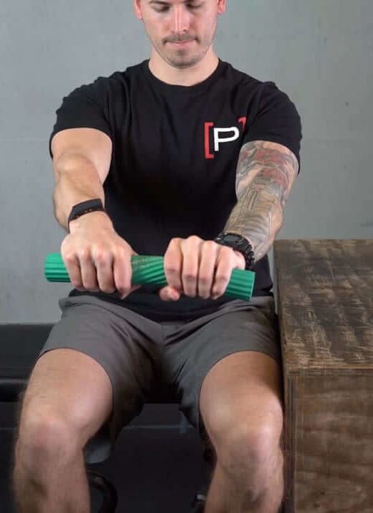 Wrist Extension Isometrics - Elbow Straight, Flexbar - [P]rehab